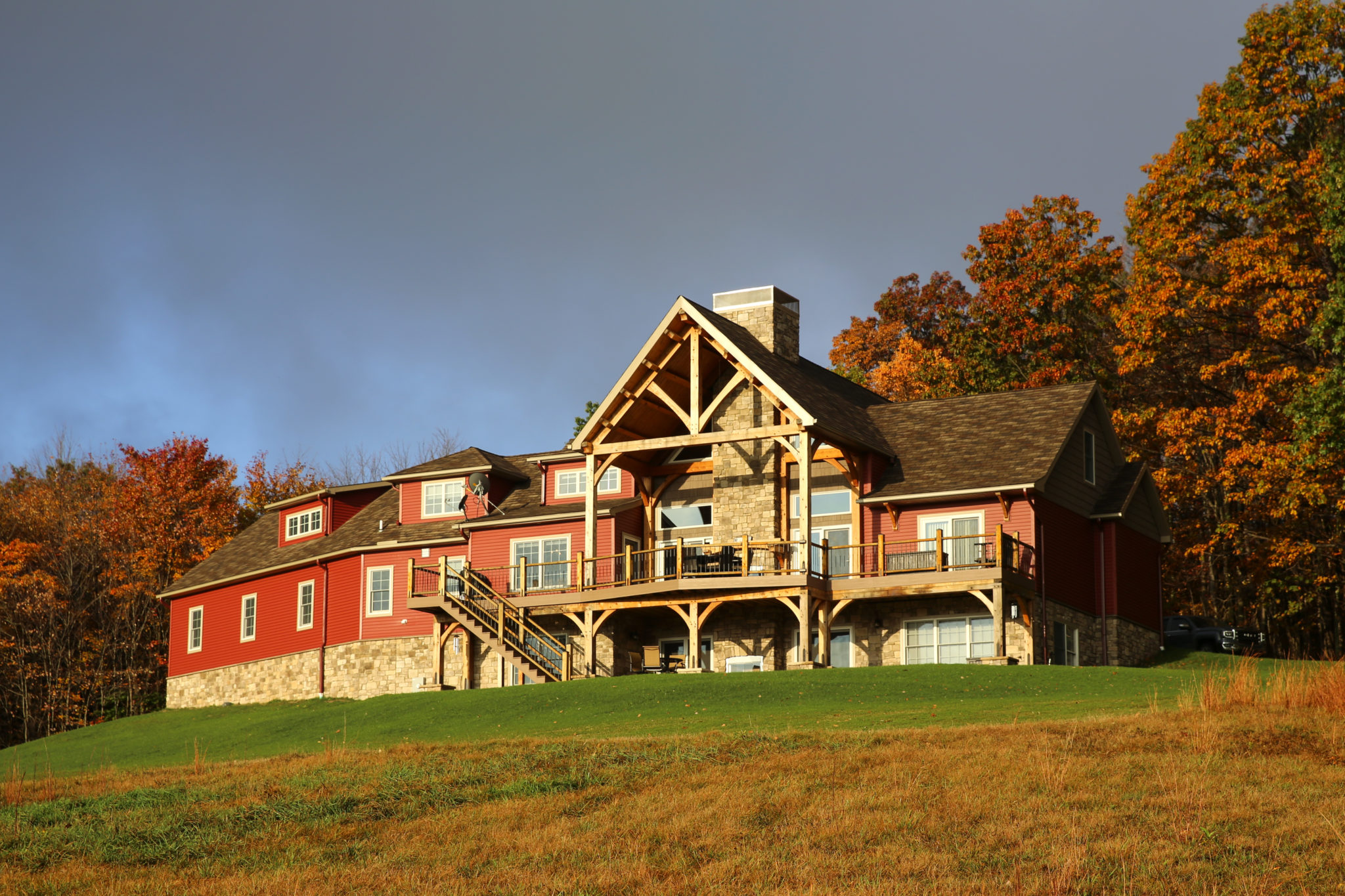 Timber Frame Live Simply Plans - Mid-Atlantic Timberframes