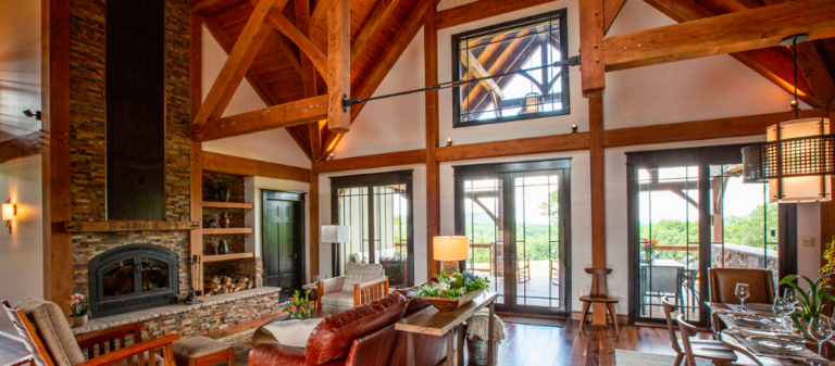 5 Distinctive Elements of a Timber Frame Home Interior