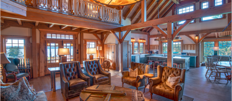 5 Distinctive Elements of a Timber Frame Home Interior